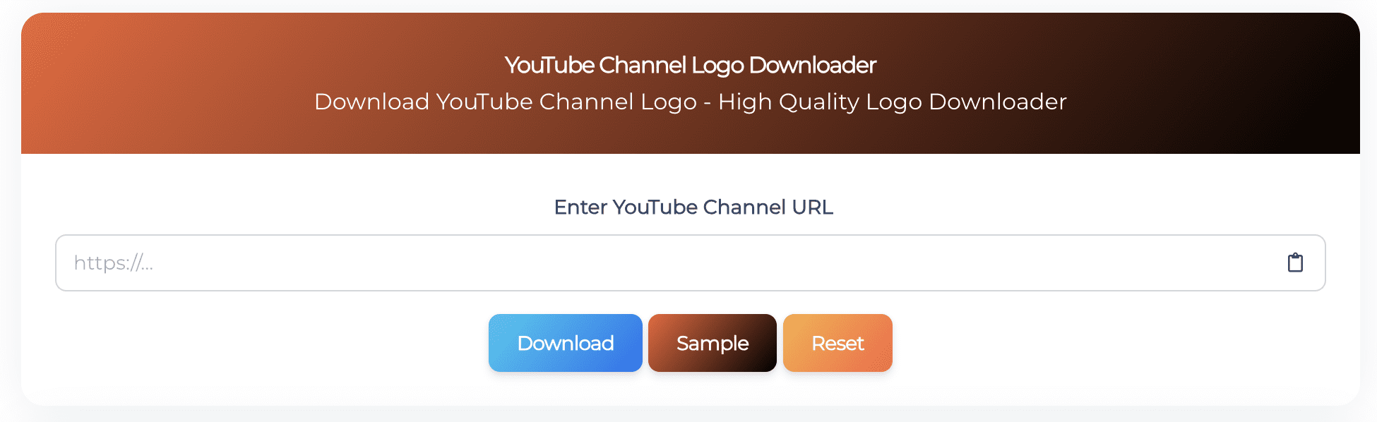 YouTube Channel Logo Downloader - Free SEO Tools