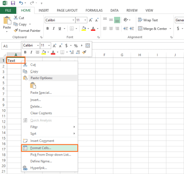 Strikethrough in Excel [2003,2007,2010,2011,2013,2016]