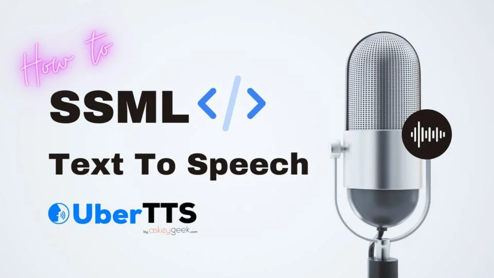 Create Engaging Content with SSML Text To Speech | Learn SSML Tags